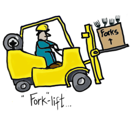 Just one Day's Grace: Mitch Hedberg - Forklift Humor