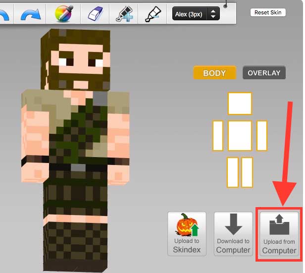 Como crear skin minecraft 2022