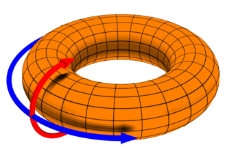 Spacetime and Geometry: Curvature of a torus