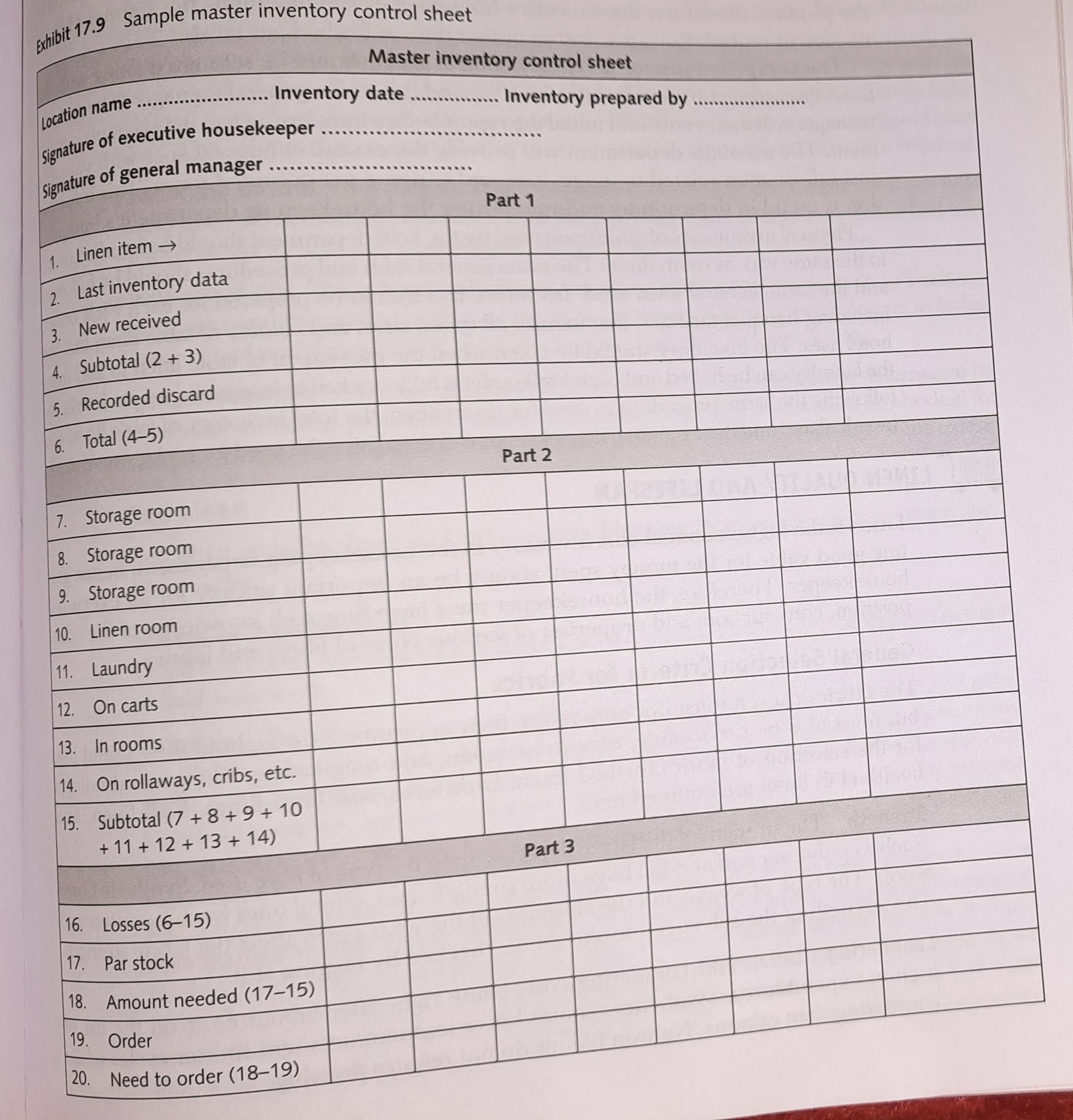 Chapter 1 :- Linen Room
