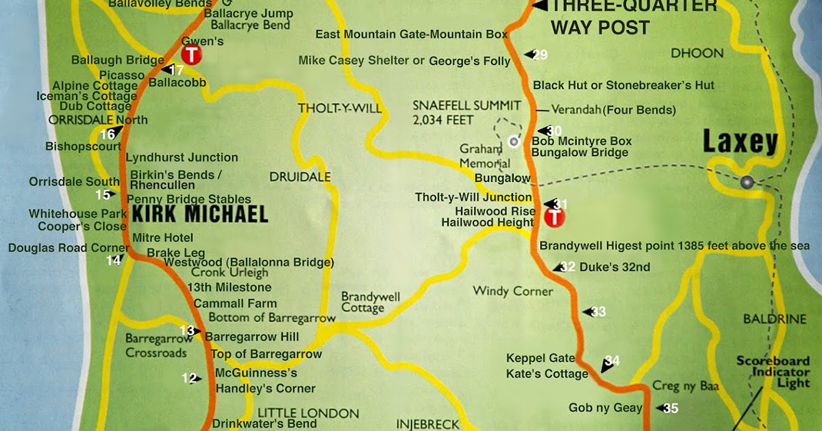 TT course knowledge: The map.