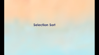 Selection sort - Cprograms