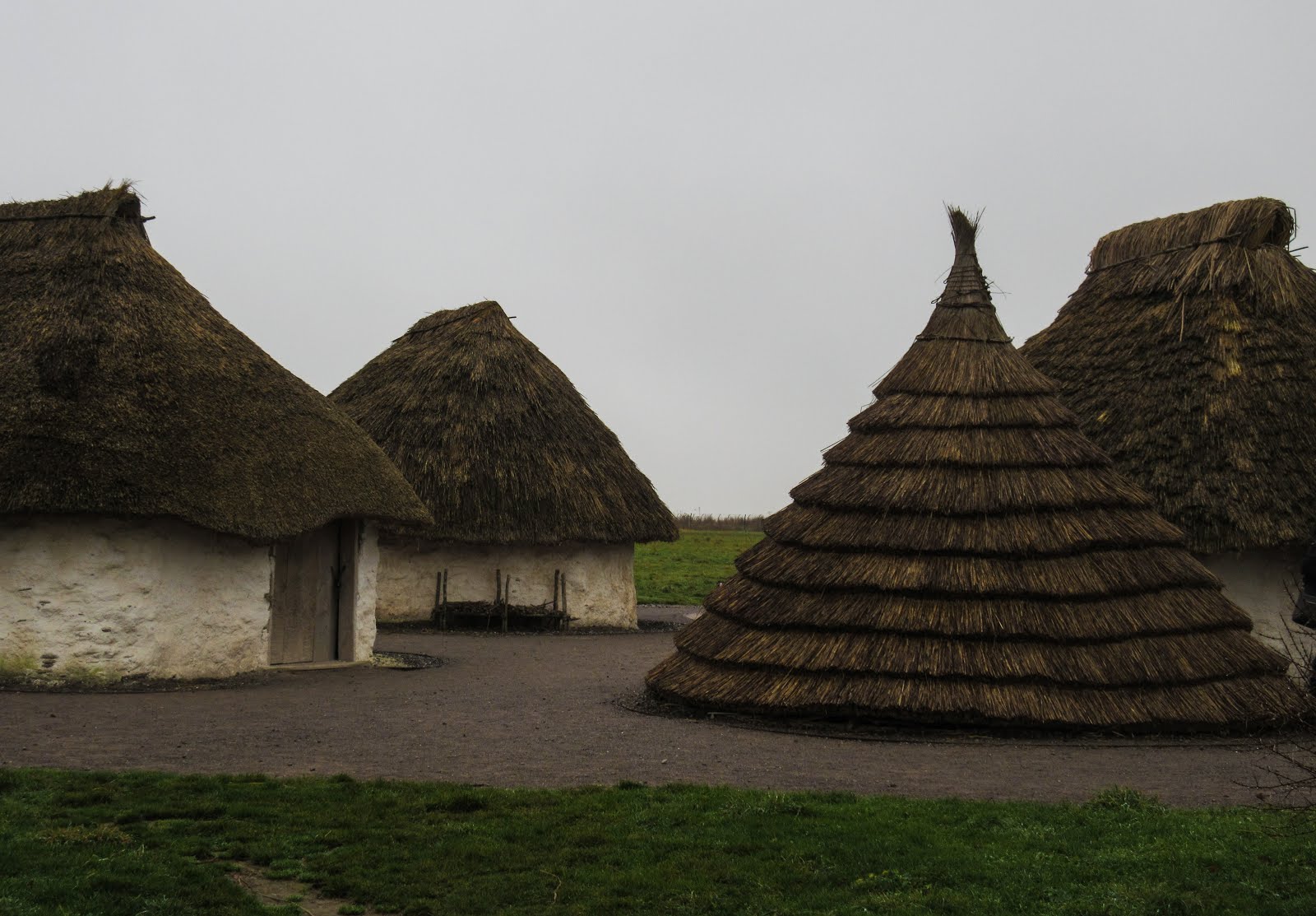 Images from my peripatetic life: Model neolithic village, Stonehenge