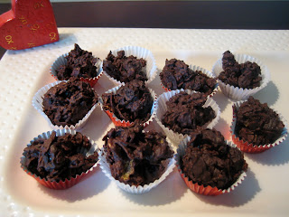 Easy Chocolate-Cherry Clusters - Staying Close To Home