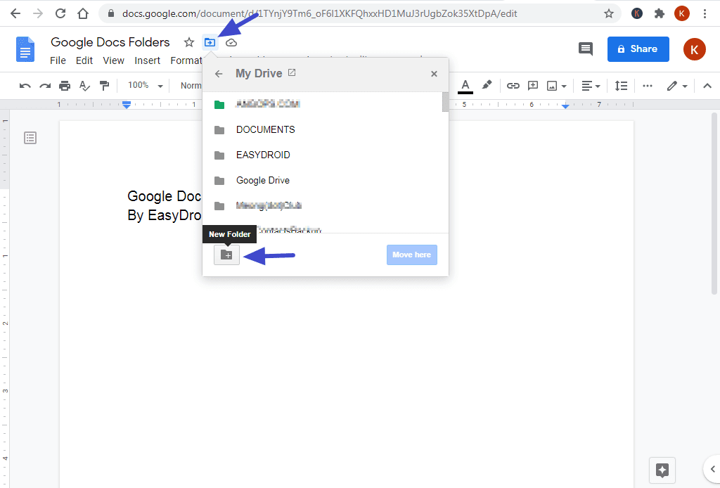 Google Docs Folders How To Make Folder To Organize Documents Google Docs Folders How To Make Folder To Organize Documents