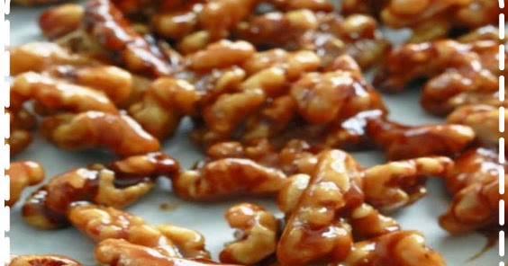5 Minute Caramel Walnuts - Julia Recipes