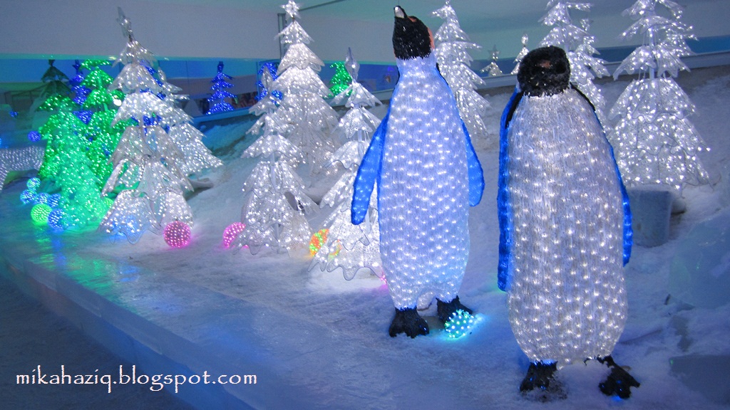 mikahaziq: Snow House at i-city, Shah Alam, Malaysia