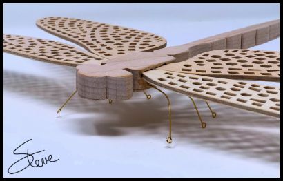 Scrollsaw Workshop: Dragonfly Scroll Saw Pattern.