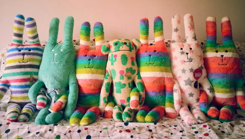 OnionHead's Colorful Life: Craftholic soft toy