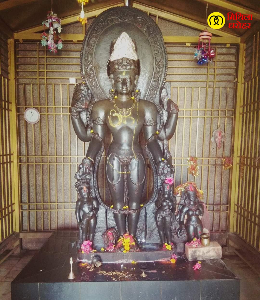 1100 साल पुरान अछि दक्षिणी मिथिला के समास विष्णुधाम के मूर्ति.. पढूं ...