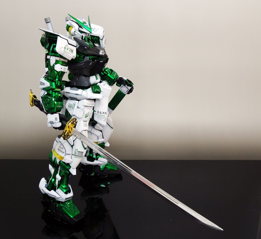 GUNDAM GUY: PG 1/60 Gundam Astray Green Frame - Painted Build