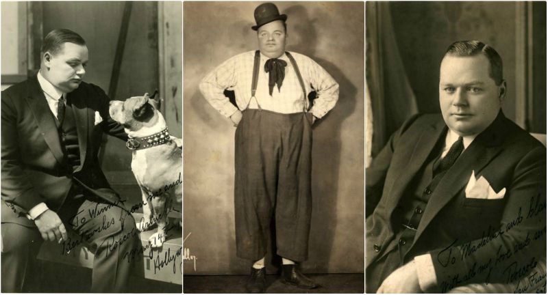 The King of Silent Film: 38 Vintage Photos of Roscoe "Fatty" Arbuckle ...