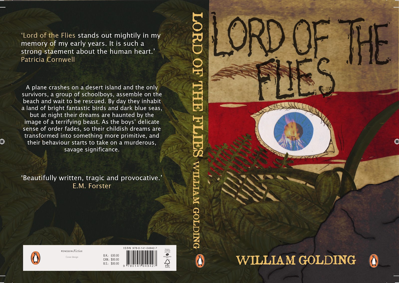 pdp-jodiecotgreave: Lord of the Flies cover redesign