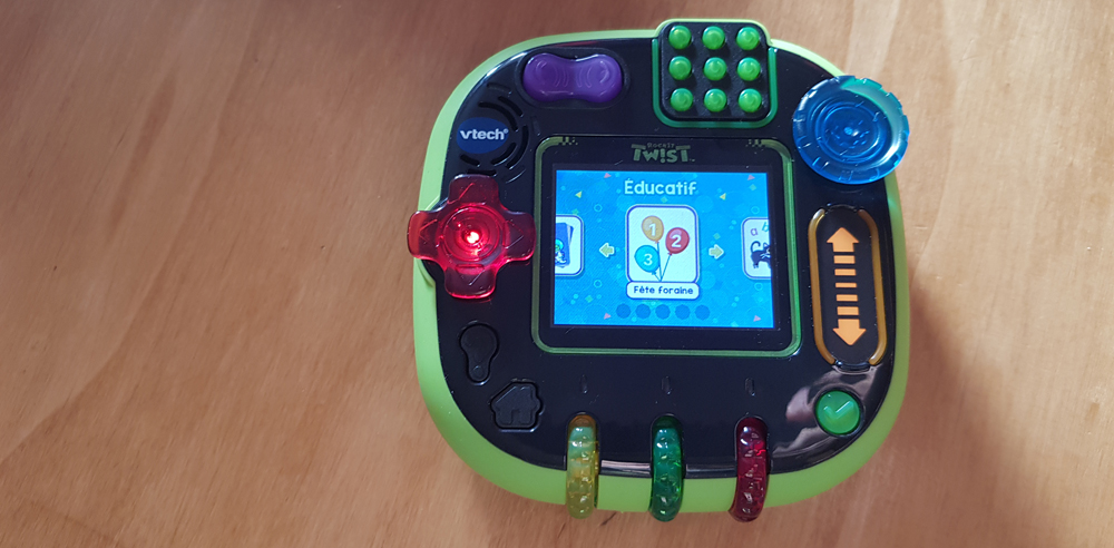 Test de la console RockIt TWIST de Vtech