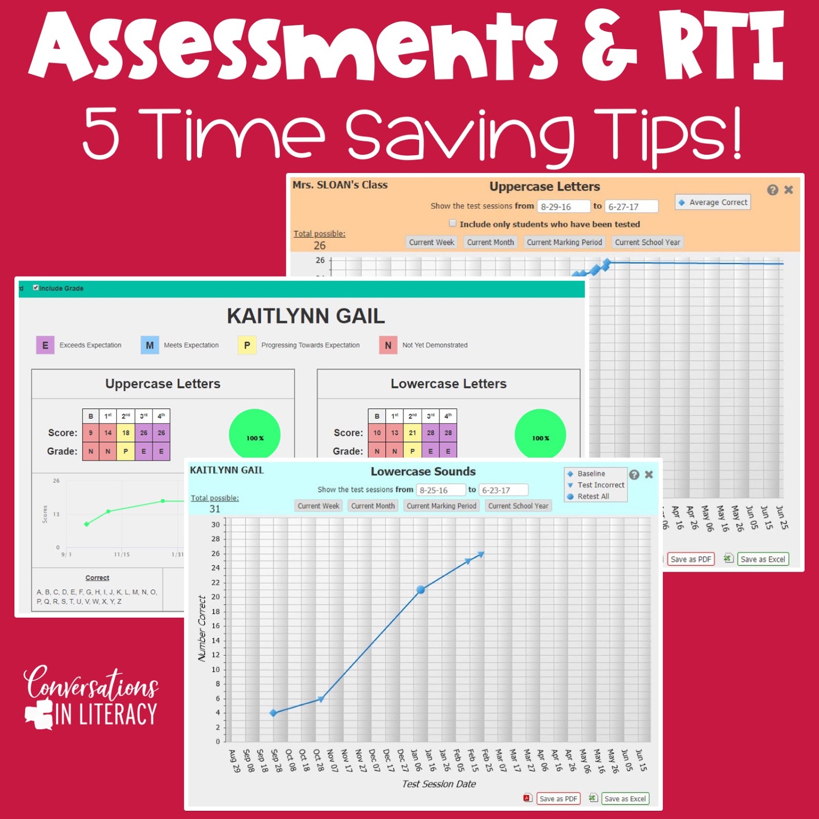 RTI Assessment Tips Saving Teachers Time! - Conversations in Literacy