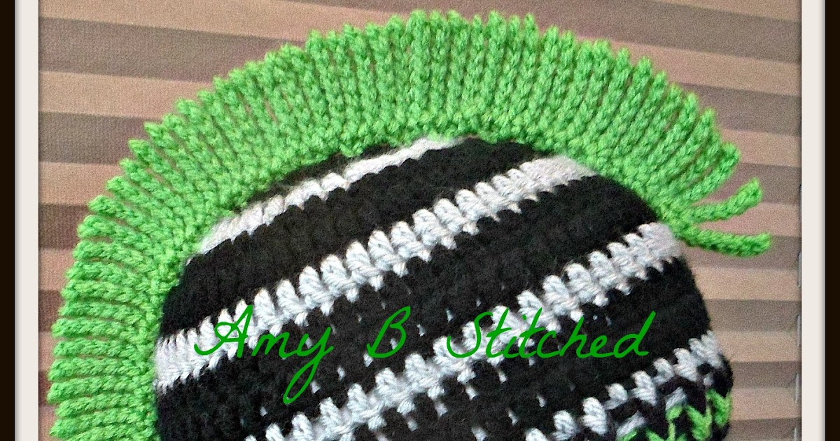 Mohawk Beanie FREE Crochet Pattern