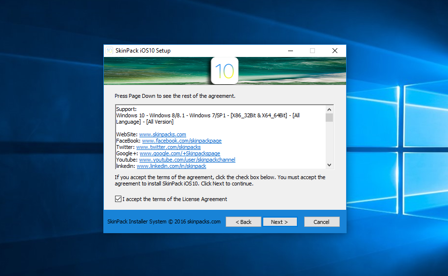 iOS 11 Theme for Windows 10