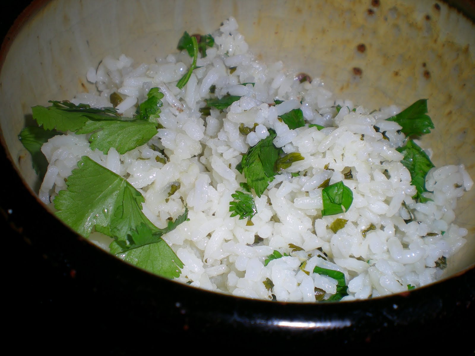 Cilantro Lime Rice ~ From Anne's Kitchen