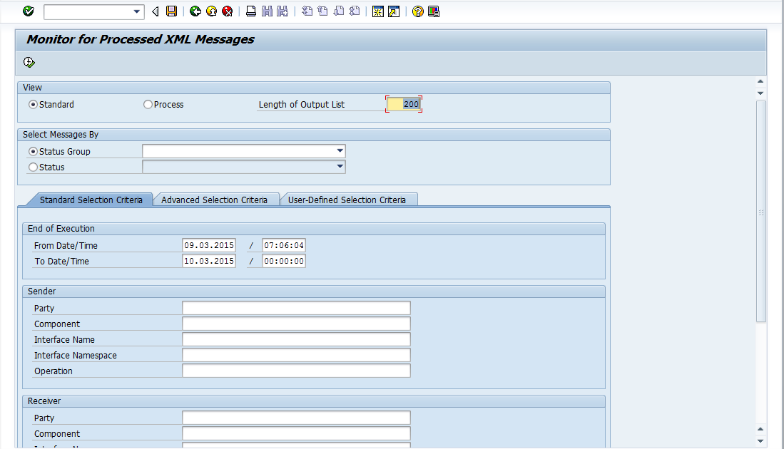 Global Dynamics Systems: Transacciones comunes en SAP PI