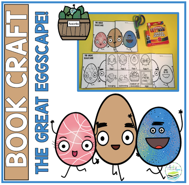 THE GREAT EGGSCAPE! BOOK CRAFT ~ Book Units by Lynn
