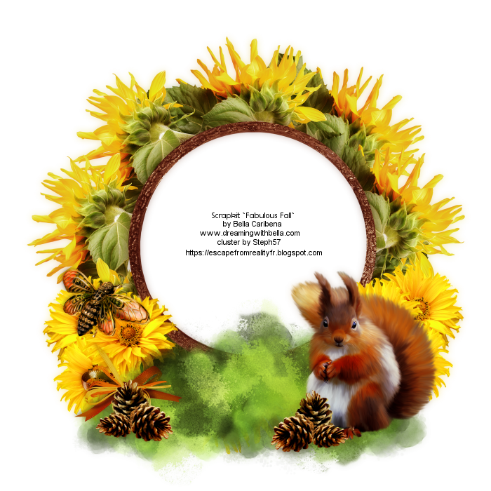 Escape From Reality Blog: FTU Cluster Frames 'Fabulous Fall' DWB