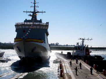 Navantia Delivers Second BAM Ship, ‘Rayo’, in Rota - RP Defense