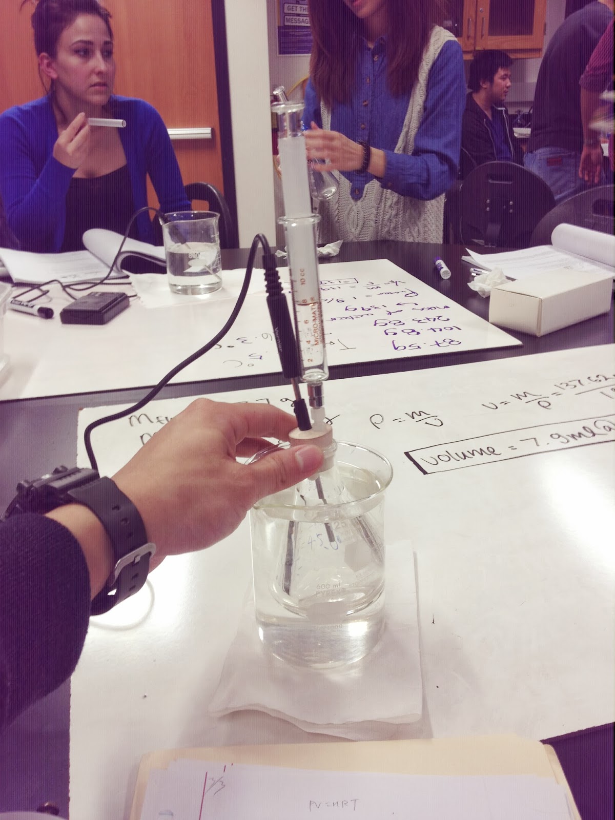 Electronics 10 Bchiu 3 3 2014 Experiment Volume Vs Temperature Electronics 10 Bchiu 3 3 2014 Experiment Volume Vs Temperature