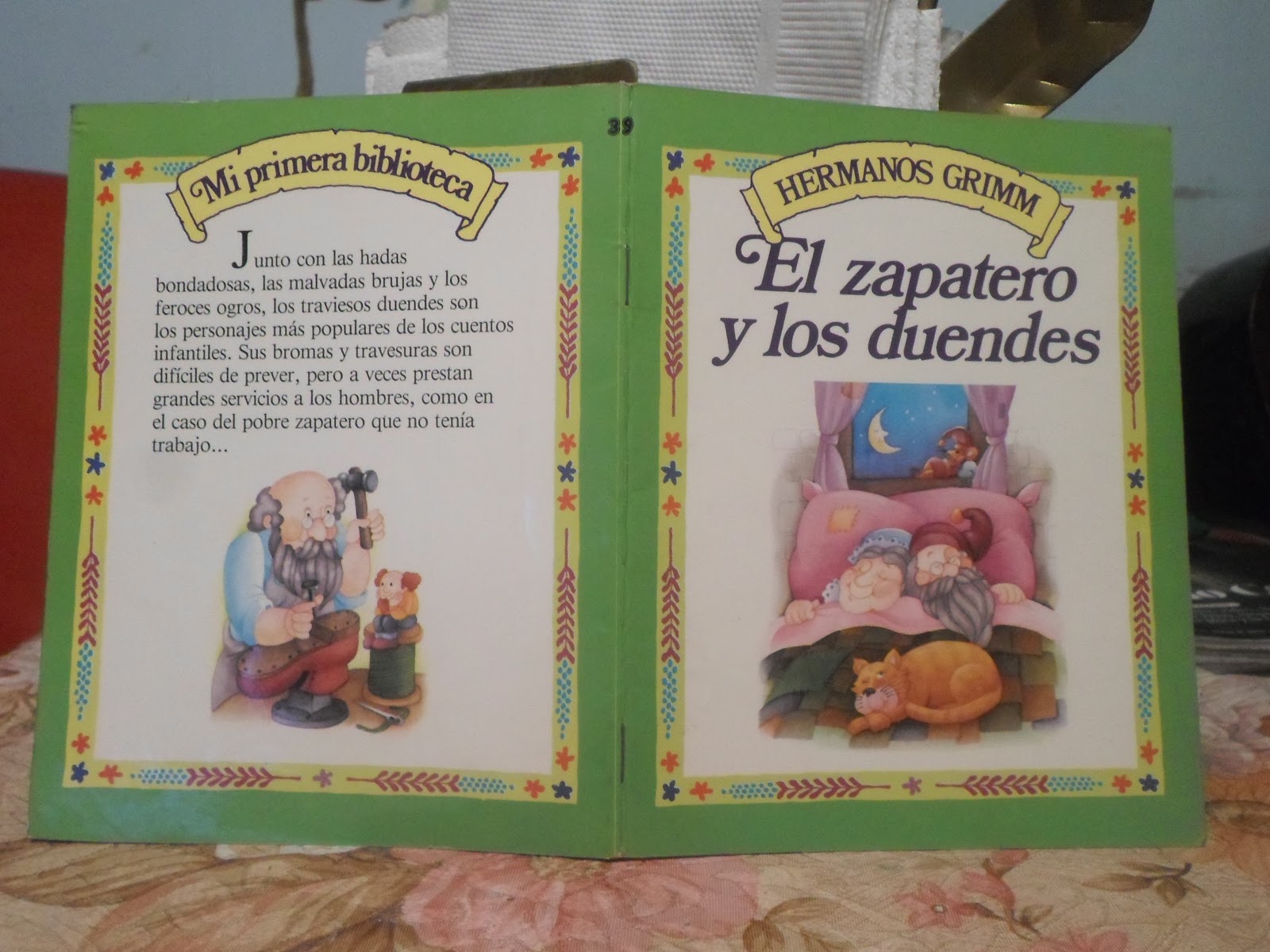 jrgl: El zapatero y los duendes, de los Hermanos Grimm, de “Mi primera ...