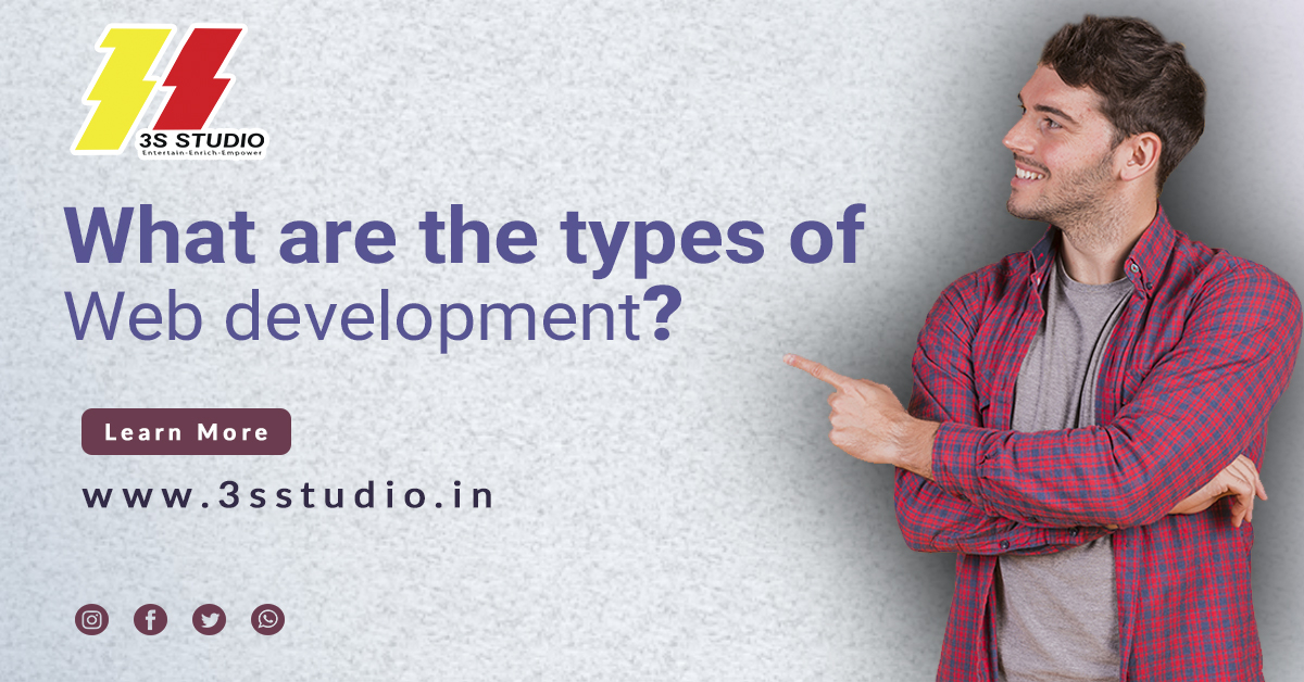 What are the types of web Development?
