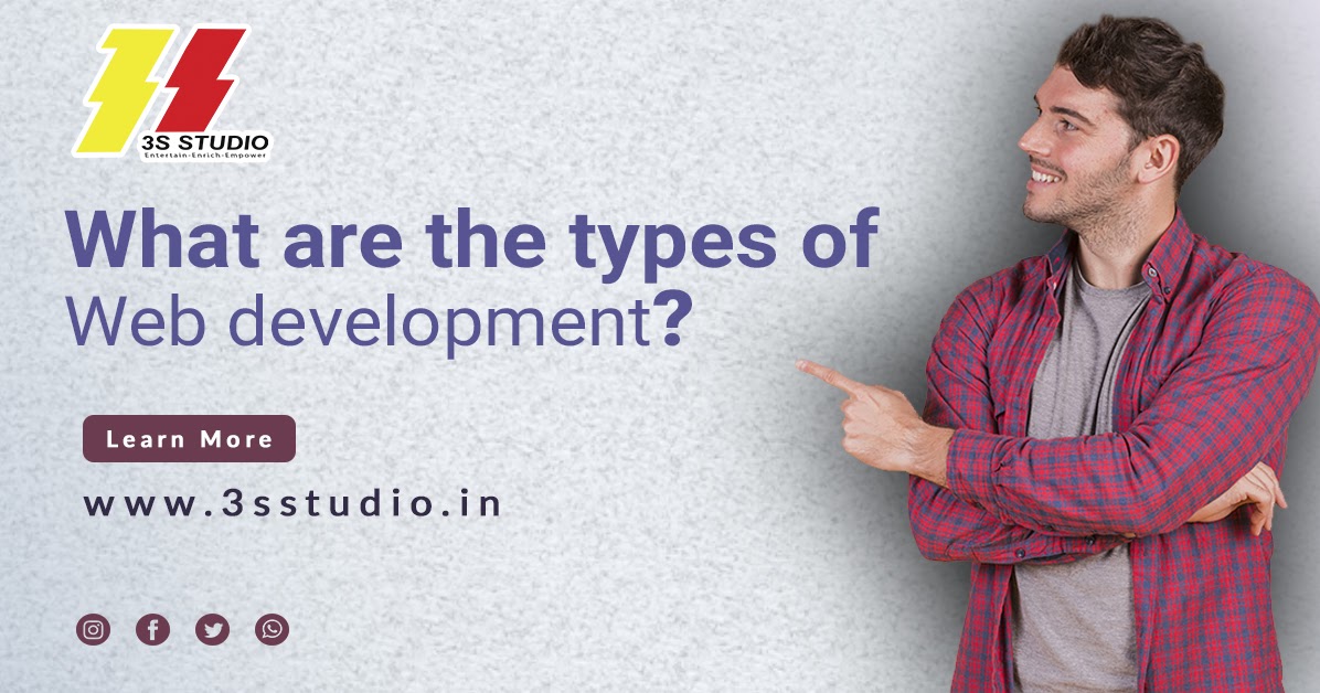 What are the types of web Development?