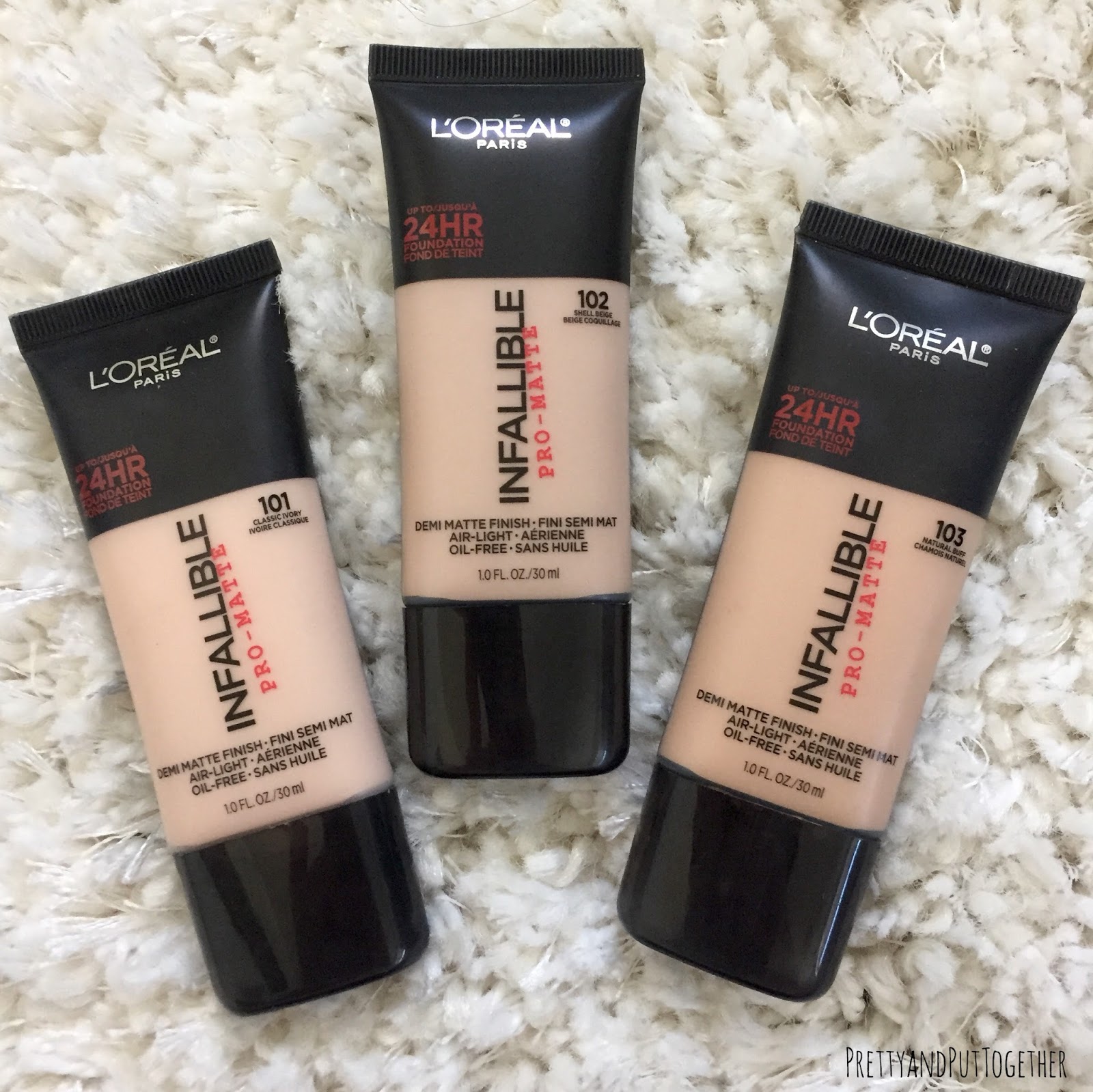 CHELSEE MAKEUP: Loreal Infallible Pro-Matte Foundation Review