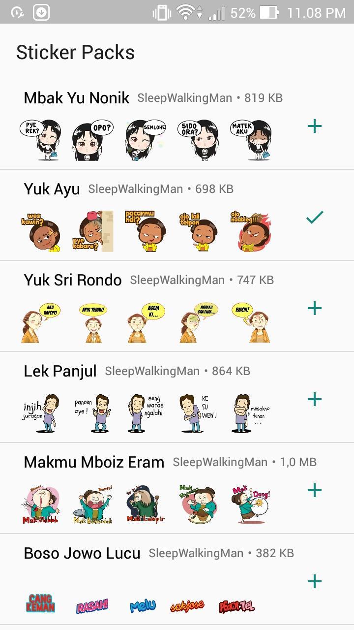 31+ Download Kumpulan Stiker Wa Jawa Terbaru | Captionseru