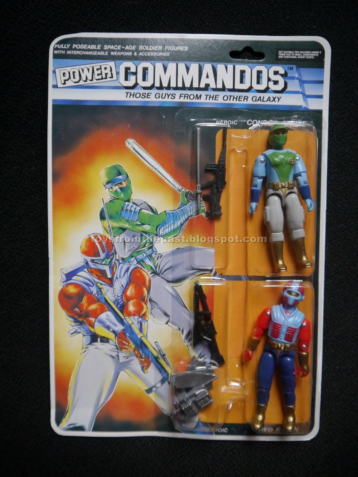 Toys from the Past: #947 POWER COMMANDOS - FIGURES FROM WAVE 1 (1992)