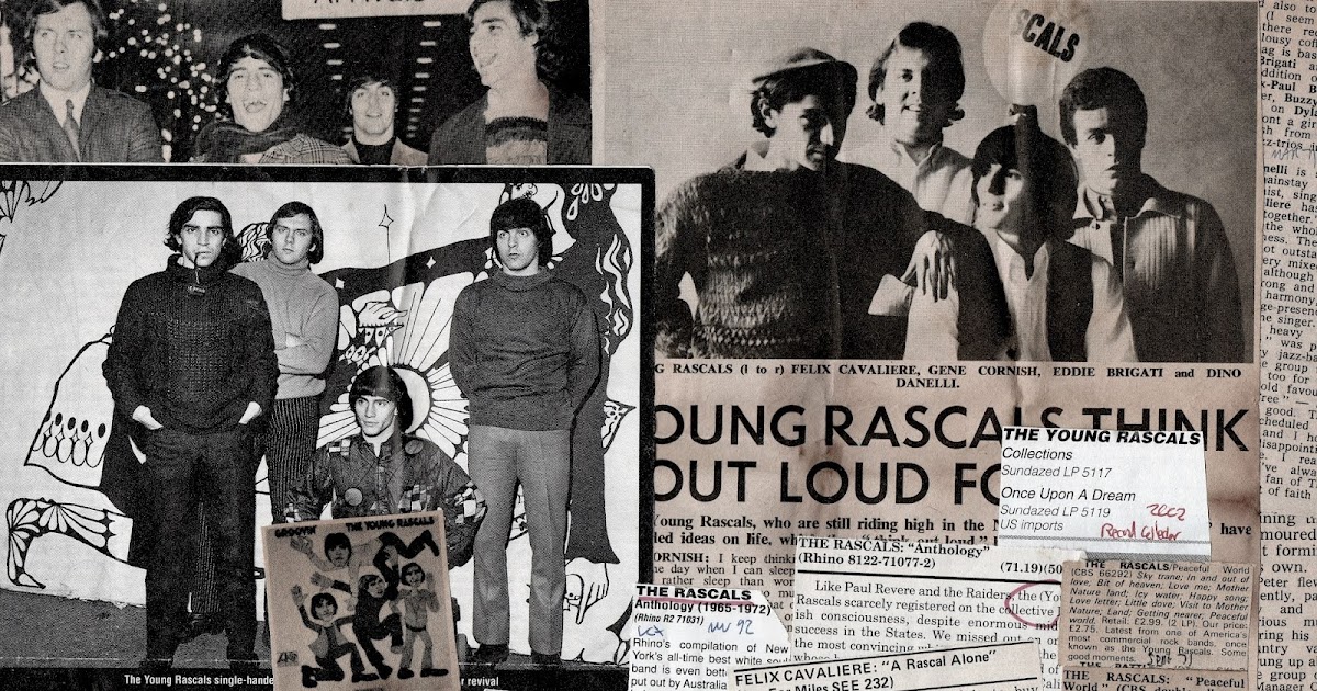 Eight Miles Higher: Sixties Bands: THE YOUNG RASCALS