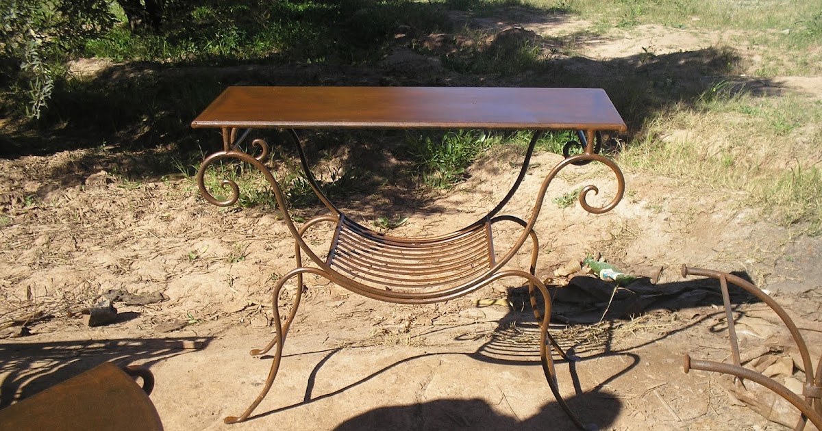 Table Console fer forgé - RACHID FER FORGE
