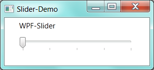 Tech: WPF Slider with annotations.