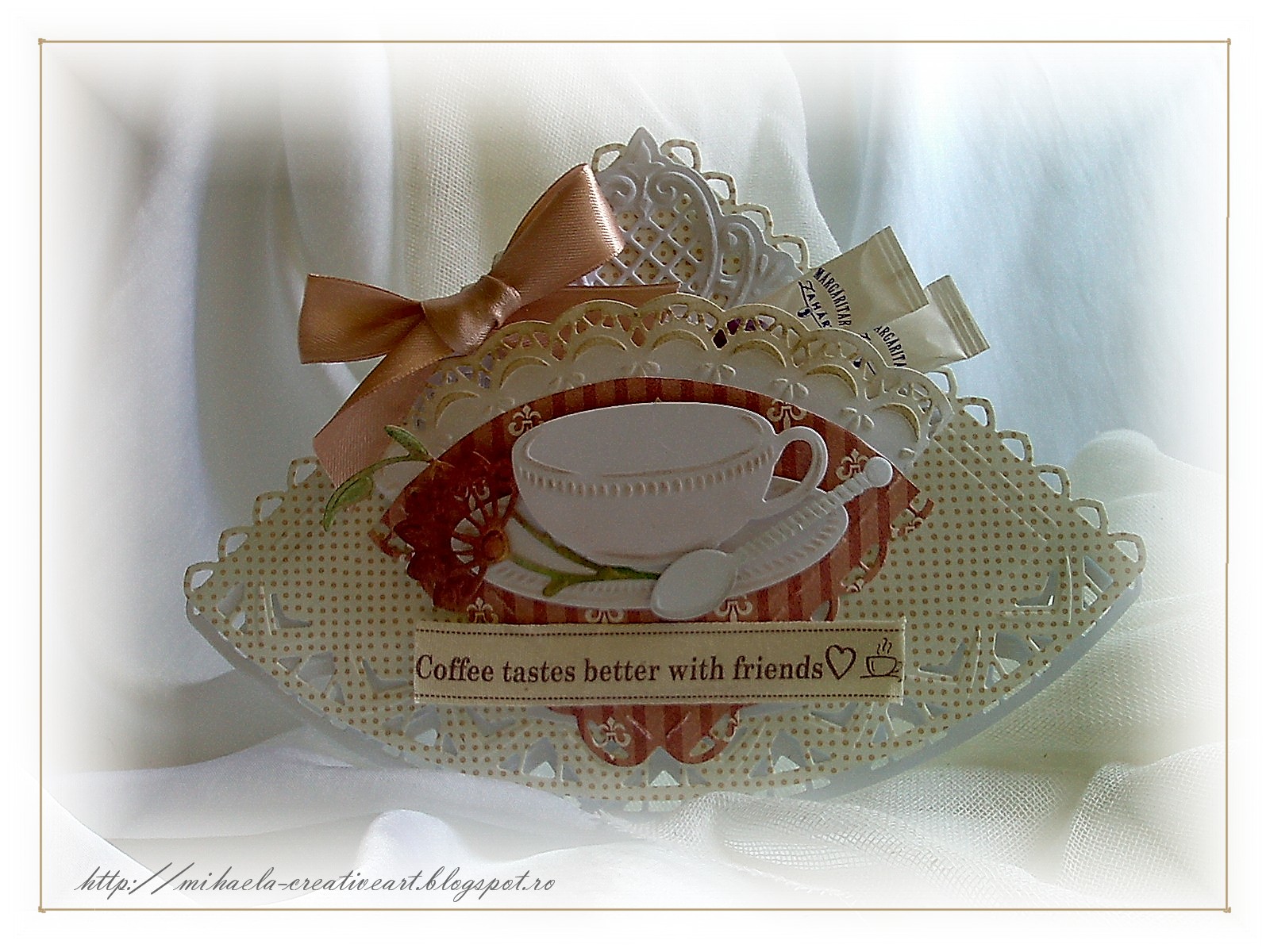 Handmade by Mihaela: A cup of coffee-CR1238