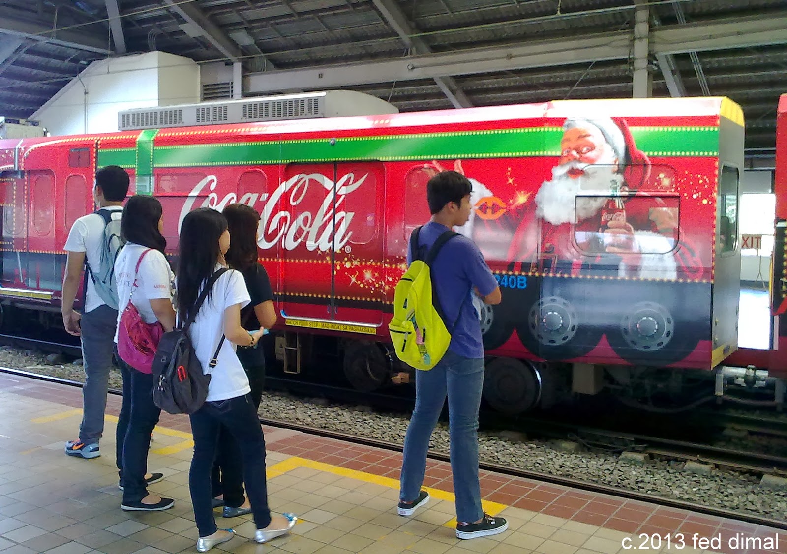 SWEET HOSTAGE: Coca-Cola TRAIN