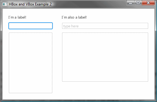 Just My 2 Cents About Java Javafx 2 0 Layout Panes Hbox And Vbox