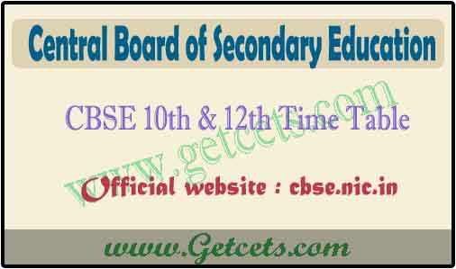 CBSE 10th Exam Date 2024 Board Exam 12th Time Table cbse-10th-exam-date-2024-board-exam-12th-time-table