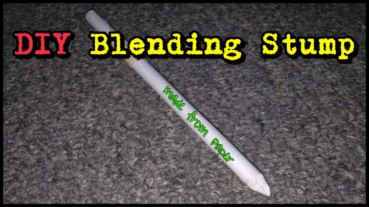 DIY Blending Stump using just a Paper!