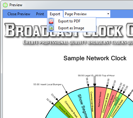 BCC » Tutorials : Export as Image or PDF