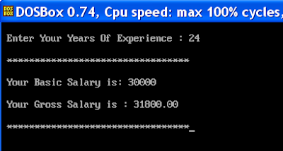 C Program To Calculate The Gross Salary Of A Person