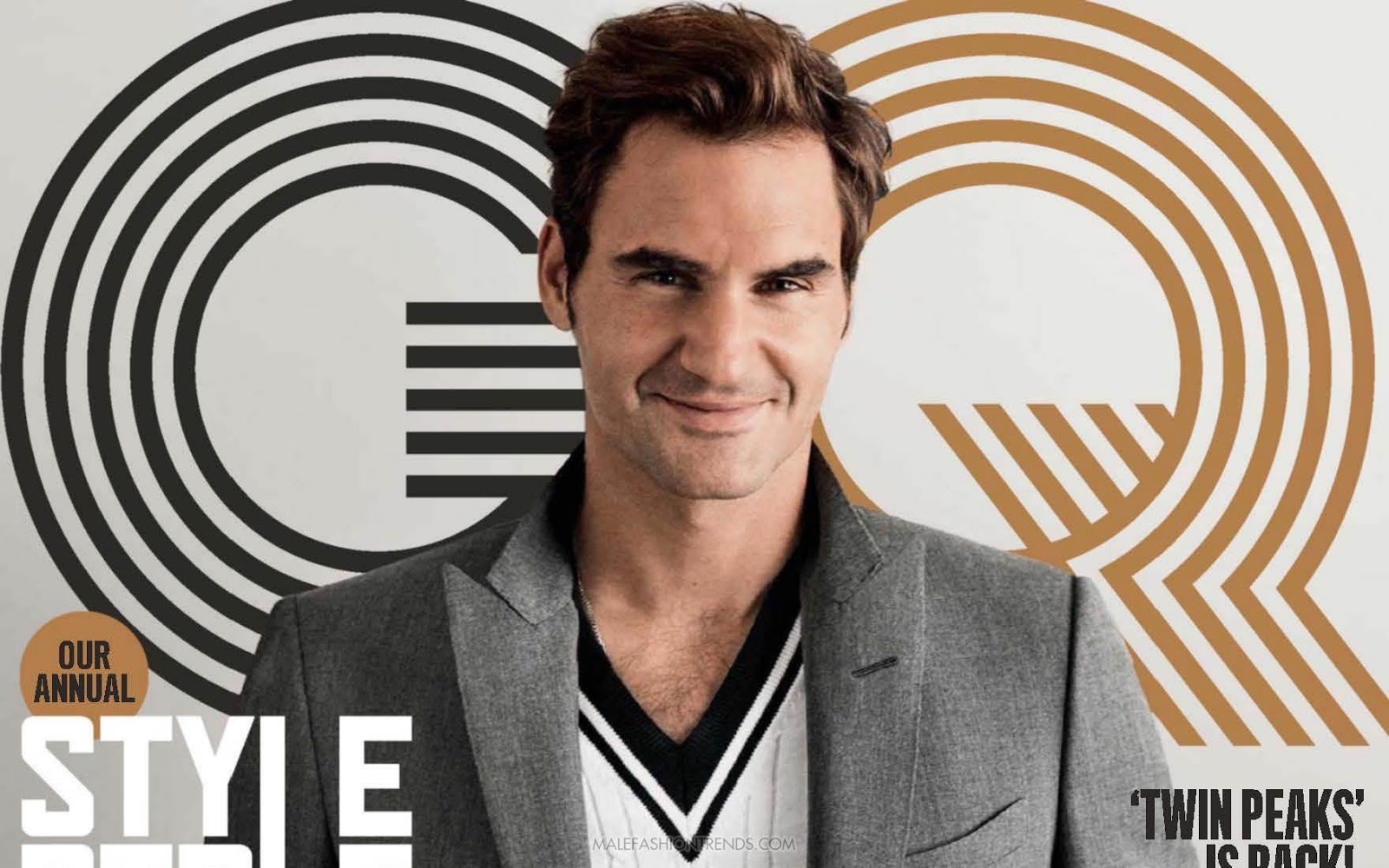 Roger Federer para GQ USA por Craig McDean