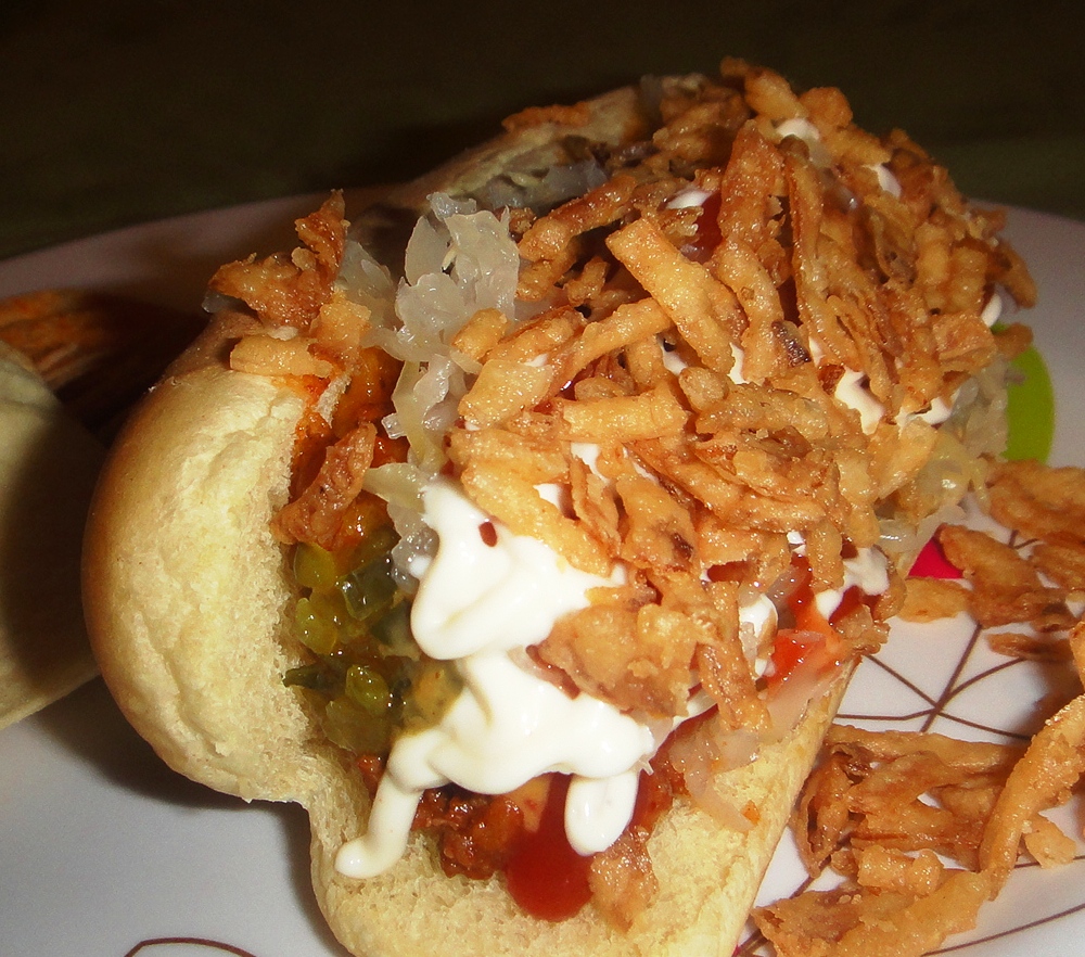 Cmo Hacer Hot Dogs De Repollo Dominicano De Tocineta