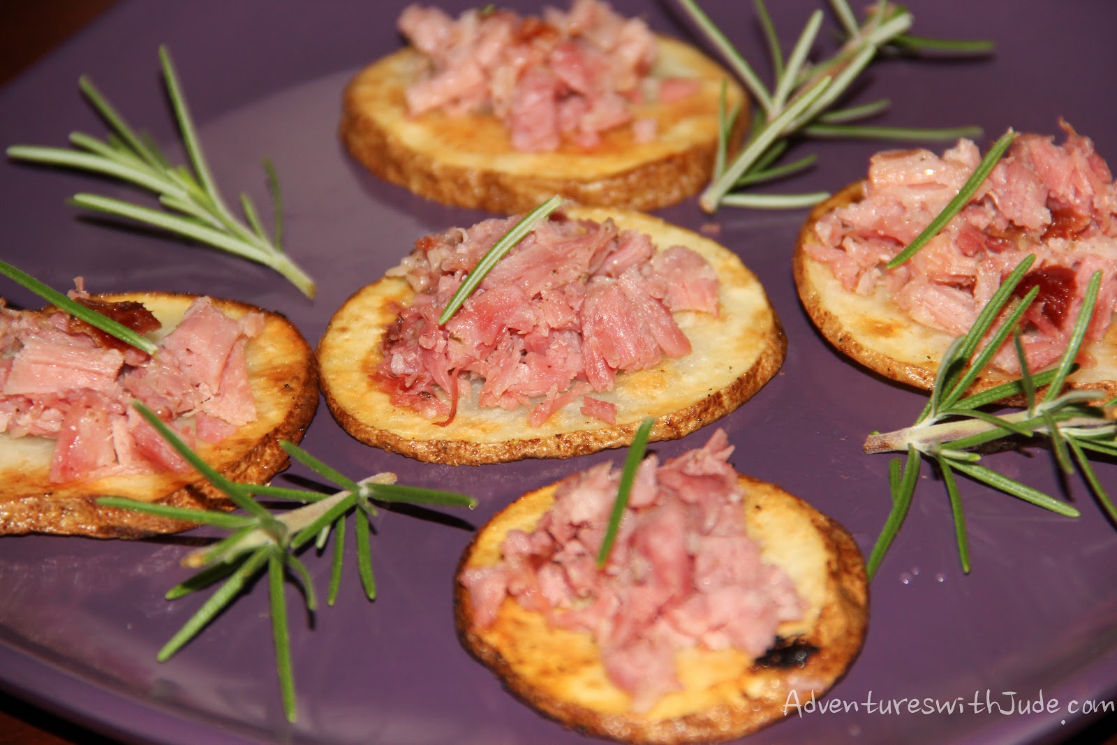 Adventures with Jude: Spiced Ham Canapes (A is for Appetizers)