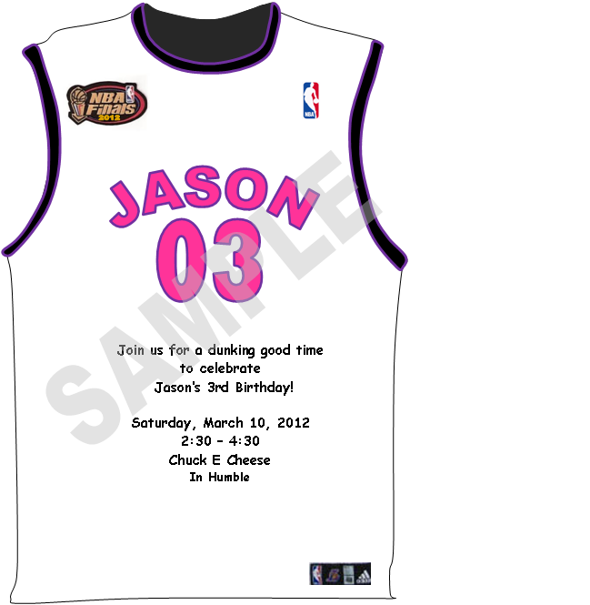 Solutions...Event Design by Kelly: Air Jordan Inspired Birthday Invitations