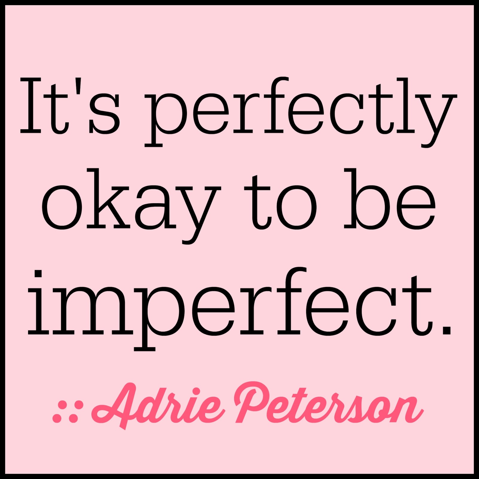 Enthusiastic Fantastic: It's Perfectly Okay to Be Imperfect