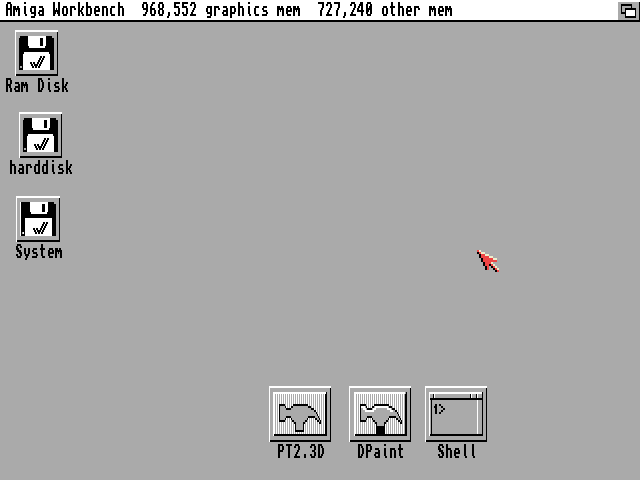 Old Machinery: Amibian Amiga system