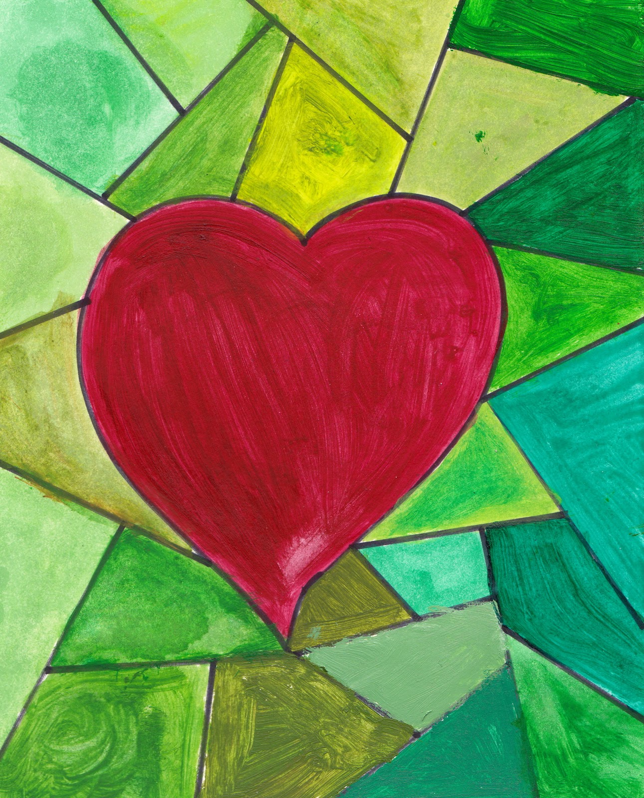 Budding Artists: Valentine's Day Hearts